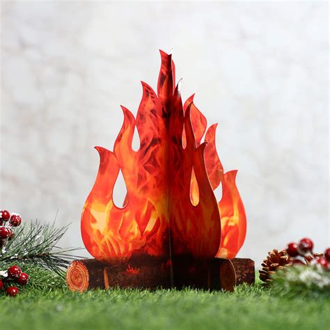 Indoor Campfire An Artificial Flame Fake Fire