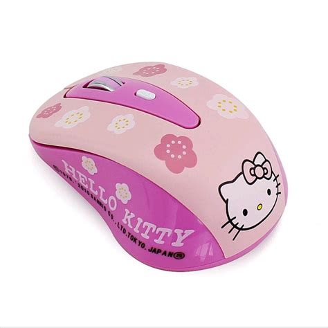 Mouse Sem Fio Bluetooth Wireless Hello Kitty Rosa Presente Girls Shopee Brasil