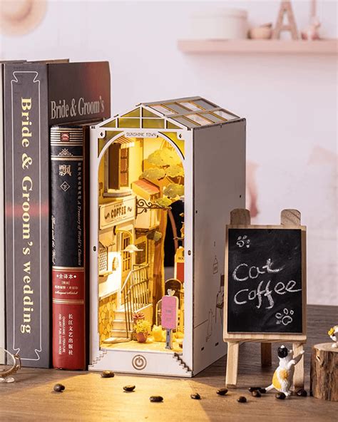 Sunshine Town 3d Wooden Diy Book Nook Diyative™