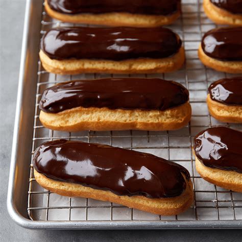 Mini Eclairs French Patisserie Charm In Miniature Bites