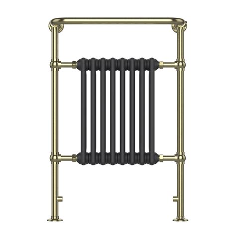 Chatsworth Savoy Traditional Heated Towel Rail Radiator Brushed Brass
