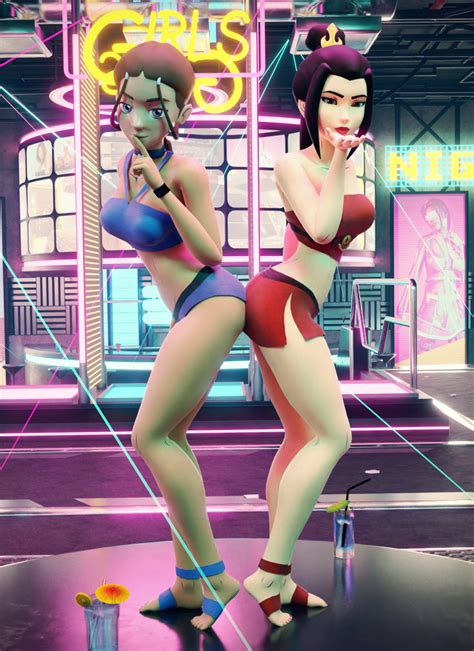 Rule 34 2girls 3d Ass Avatar Legends Avatar The Last Airbender Azula