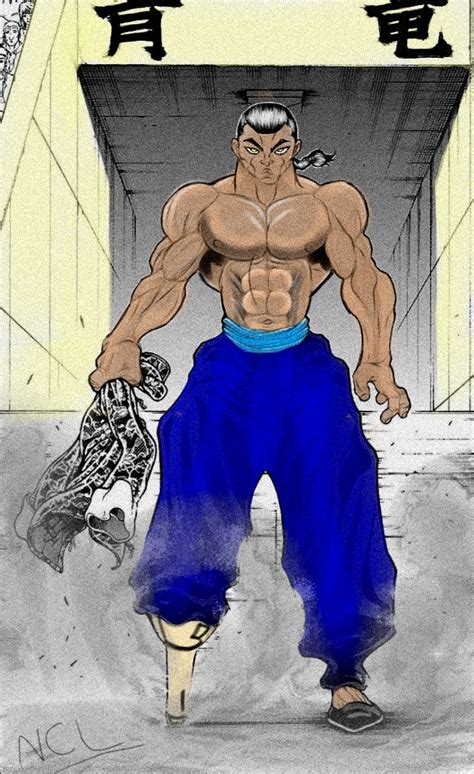 Retsu Kaioh Baki The Grappler Motivação Para Fisiculturismo