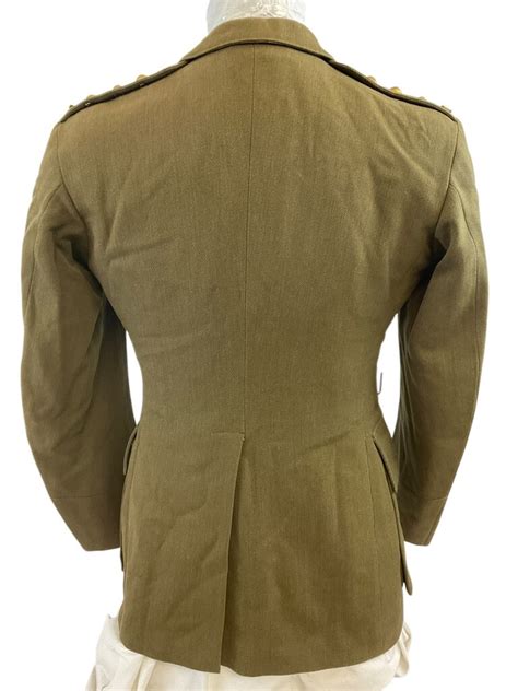 Ww2 Canadian Black Watch Officers Service Dress Jacket Named Military