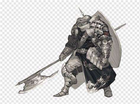 Plate Armour Knight Dungeons And Dragons Body Armor Ax Warrior Technic