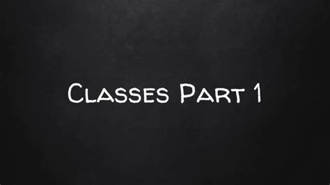 Learn Javascript Part 37 Classes Part 1 Youtube