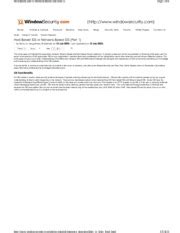 Host Based IDS Vs Network Based IDS Part 1 Host Based IDS Vs Network Based IDS Part 1 Page 1
