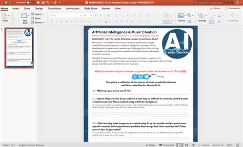AI And Music Creation How Is AI Effecting Music FULL LESSON Teaching Resources