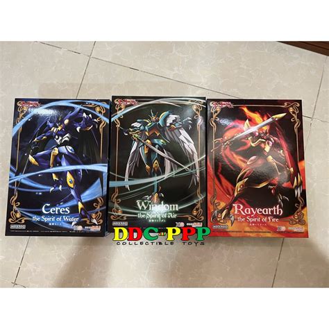 Moderoid Windom Ceres Rayearth Set Of 3 Magic Knight Rayearth Moderoid