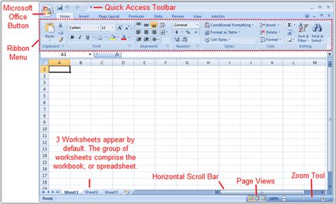 Microsoft Office Tutorial The Excel Environment Microsoft Office Tutorial The Excel Environment