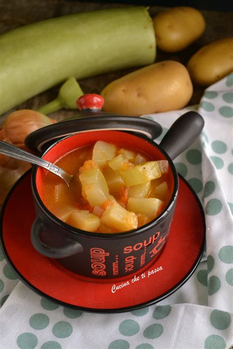 Minestra Di Cucuzza Siciliana Buona E Rinfrescante