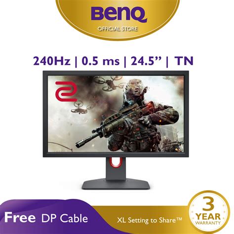 ZOWIE XL2540K TN 240Hz 24.5 inch Gaming Monitor for Esports | Shopee ...