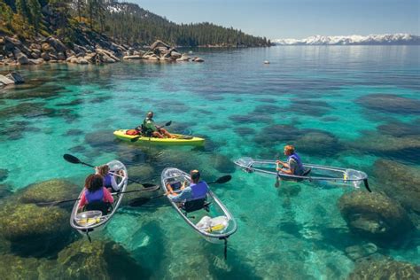 Lake Tahoe Bonsai Rock Clear Kayak Tour