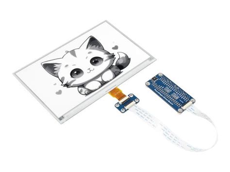 Waveshare 7 5 Tommer E Paper E Ink Displaymodul Til Raspberry Pi Pico 800×480 Sort Hvid Spi