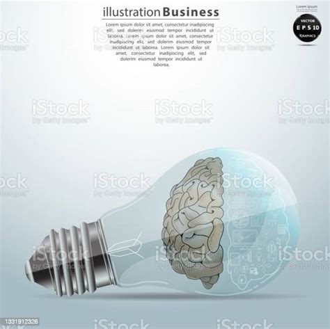전구 일러스트 Businessdesign 아이디어와 개념은 창의성을 생각합니다 성공을 위해 계획 생각 검색 분석 의사 소통 미래 지향적 인 아이디어 혁신 기술