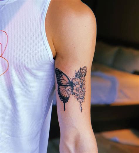 Shawn Mendes Tattoo Butterfly