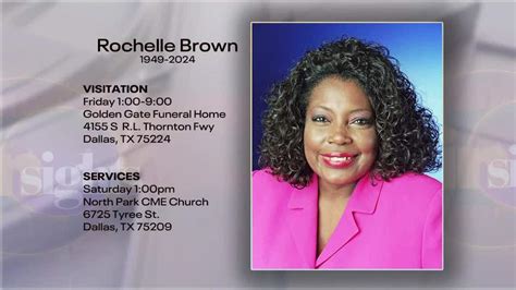 ‘insights Host Rochelle Brown Dies At 75 Fox 4 Dallas Fort Worth