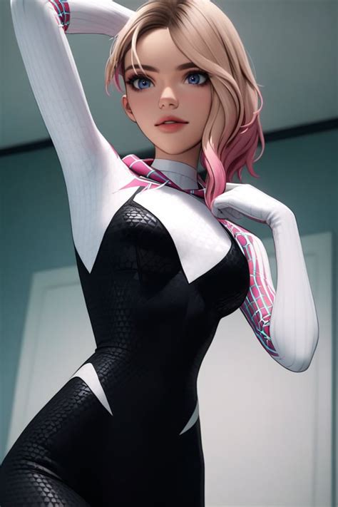 Spidergwen Image Created By Nickname Tensorart