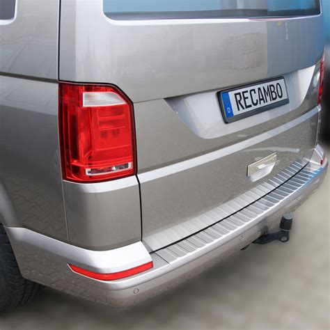 Recambo Ladekantenschutz Für Vw T6 Bj Ab 2015 Stoßstangenschutz V2a Rostfrei Exklusive Optik