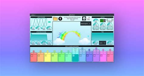 Grainbow Free Pitch Detecting Granular Synthesizer