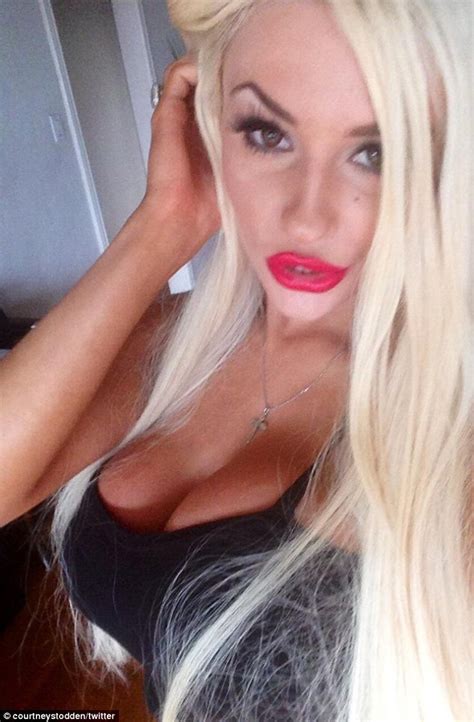 Courtney Stodden Shows Off Her Larger Than Life Trout Pout After