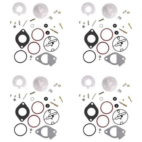 100x Lawn Mower Carburetor Repair Kit Carb Rebuild Set For Briggs