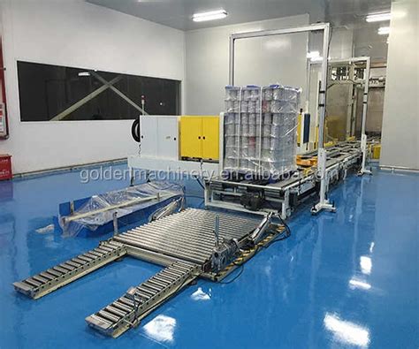 Automatic Glass Bottle Jartin Can Container Palletizer