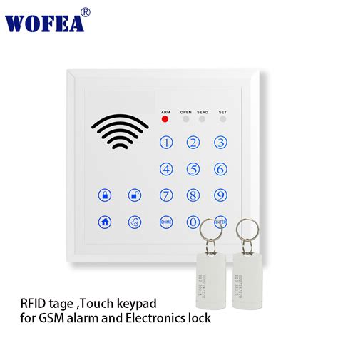 Wofea Wireless Alarm Keyboard To Arm Disarm Touc Grandado