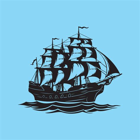 Sailing Ship Vector Art And Illustrations 34715796 Vector Art At Vecteezy