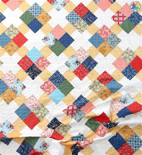 Prime Time Quilt Pattern Paper Pattern A Bright Corner