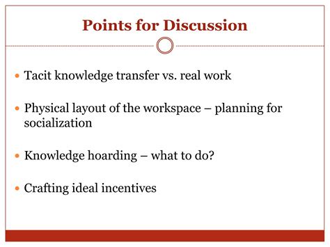 Knowledge Management In Theory And Practice Pptx