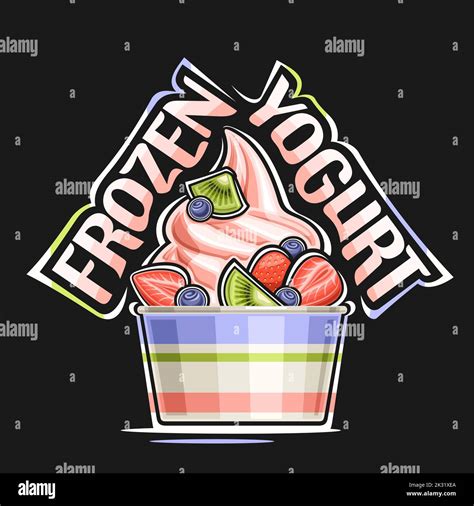 Frozen Yogurt Cup Logo At Madeline Thomas Blog