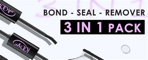 Gaqqi Lash Bond And Seal And Remover Waterproof Lash