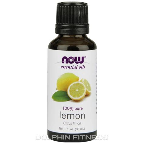 Now Essential Oils Lemon Oil 30 Ml