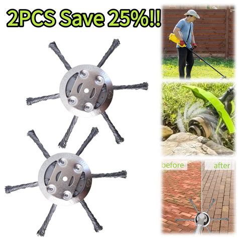 6 Inch Universal Steel Wire Trimmer Head Steel Wire Grass Trimmer Head Universal Steel Trimmer