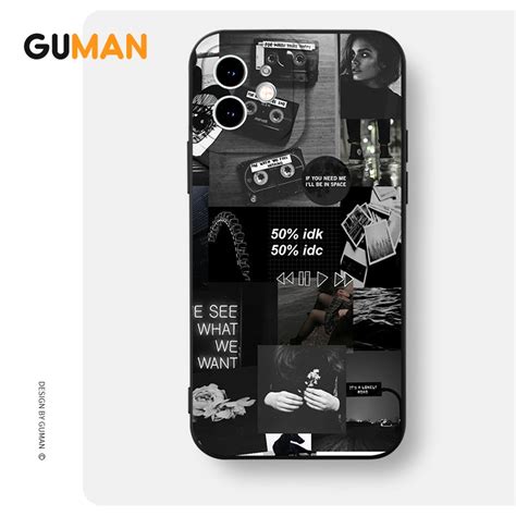 Ốp Lưng Guman Hình Mêm Chống Sốc Chống Bẩn Dễ Thương đẹp Cho Iphone 16 15 14 13 12 11 Pm Se20 X