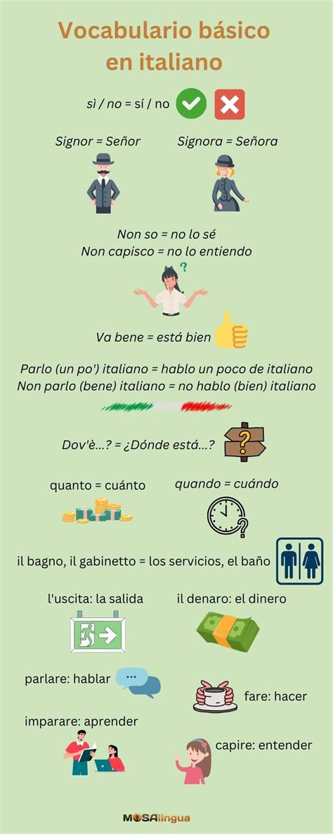 Palabras Del Idioma Italiano