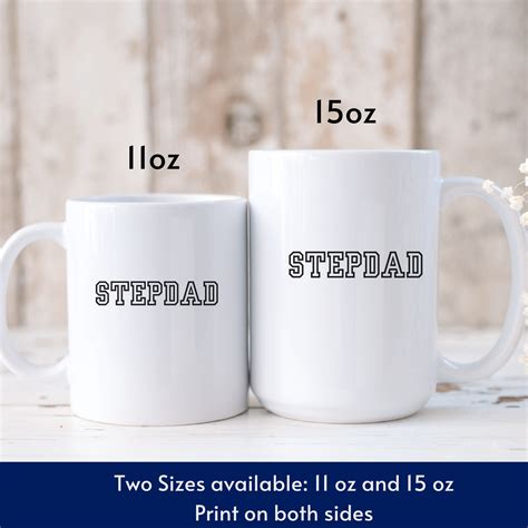 Step Dad Mug T For Fathers Day Stepfather Ts For Step Dad T