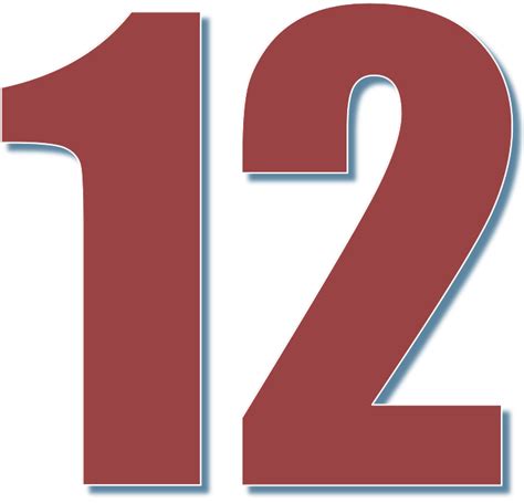 О числе 12 двенадцать математические свойства перевод склонение и факты Про числа