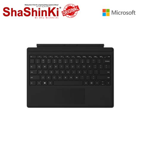 Microsoft Surface Pro Type Cover Black Lazada