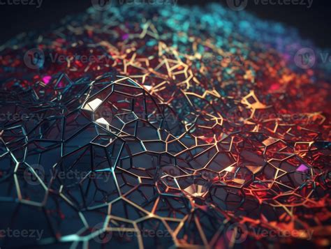 Colorful Abstract Background An Abstract Image Featuring Organic Shapes And Lines That Intersect