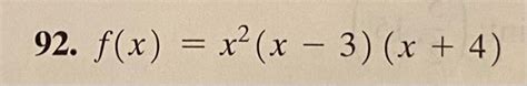 solved in problem 92 analyze the polynomial function by