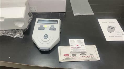 How To Use E Digital Pd Pupilometer For Eye Testing Measuring Pupil