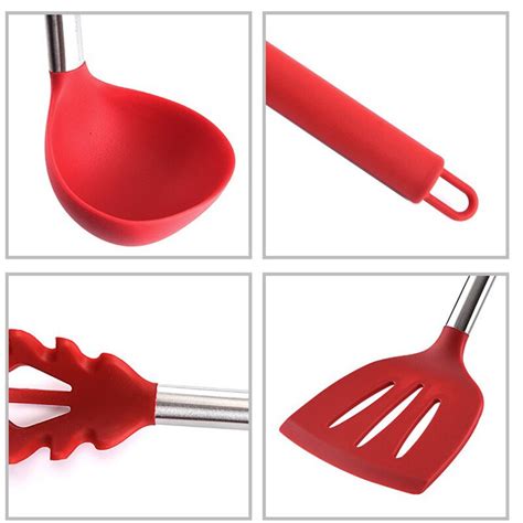 1pcs Silicone Kitchen Utensils Heat Resistant Non Vicedeal