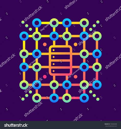 Linear Icon Big Data Data Science Stock Illustration Shutterstock