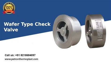 Wafer Type Metal Check Valve Petron Thermoplast
