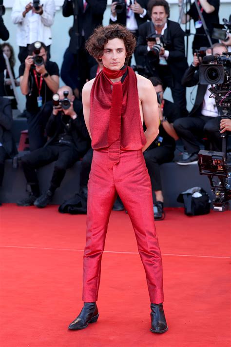 Timothée Chalamet Debuts His Most Daring Red Carpet Look Yet British
