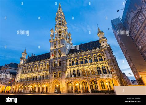Grand Place Square In Brussels Belgium The Most Beautiful Square In