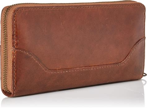 Frye Melissa Zip Around Leather Walletcognac Frye