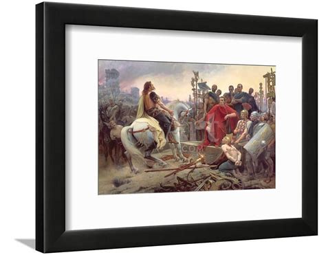 Vercingetorix Throws Down His Arms At The Feet Of Julius Caesar 1899